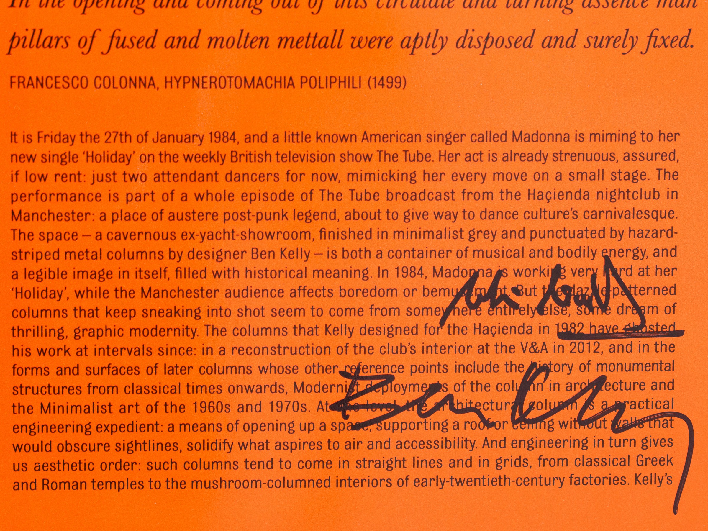 BEN KELLY & SCANNER: Columns / Falling Columns (The Vinyl Factory ...